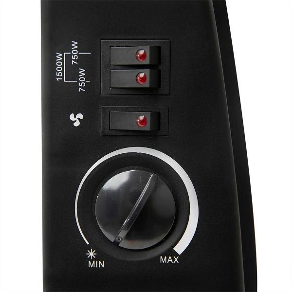 CALEFACTOR HEATWAVE ELECTRICO DE CONVECCION TURBO MODELO HF152T 750 ...