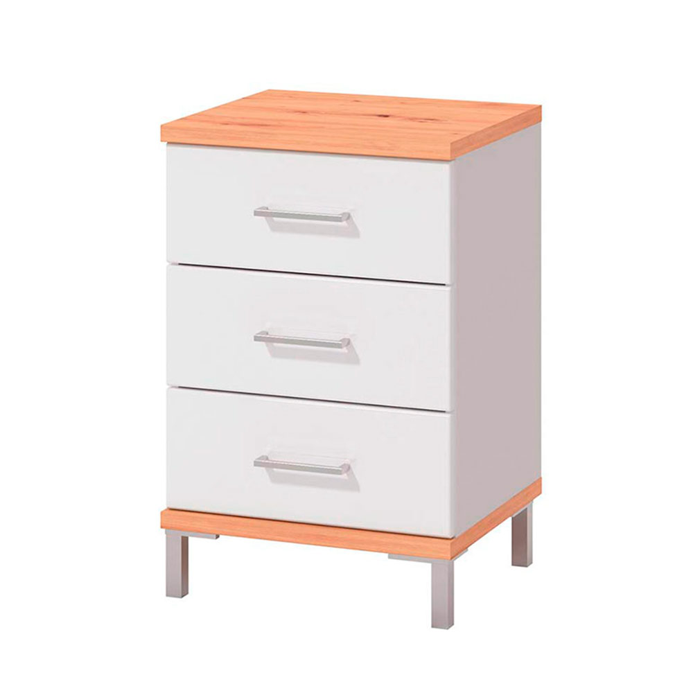 BURO MONDEGO COLOR BLANCO BRILLANTE Y MADERA | The Home Depot México