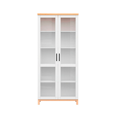 VITRINA HAGA COLOR MADERA Y BLANCO | The Home Depot México