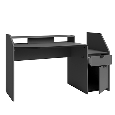 ESCRITORIO SET UP COLOR GRIS OBSCURO | The Home Depot México