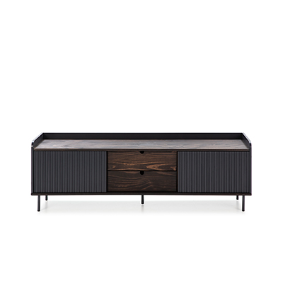 MUEBLE PARA TV OREGON COLORNOGAL Y GRIS OBSCURO | The Home Depot México