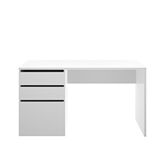 ESCRITORIO SHIRO COLOR BLANCO BRILLANTE | The Home Depot México ...