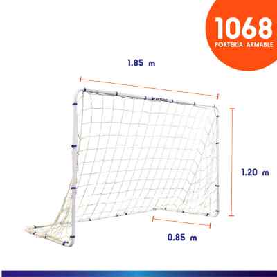 PORTERÍA DE FUTBOL JUVENIL 1068 ENERSPORT. MEDIDAS LARGO1.85 M, ALTO 1. ...