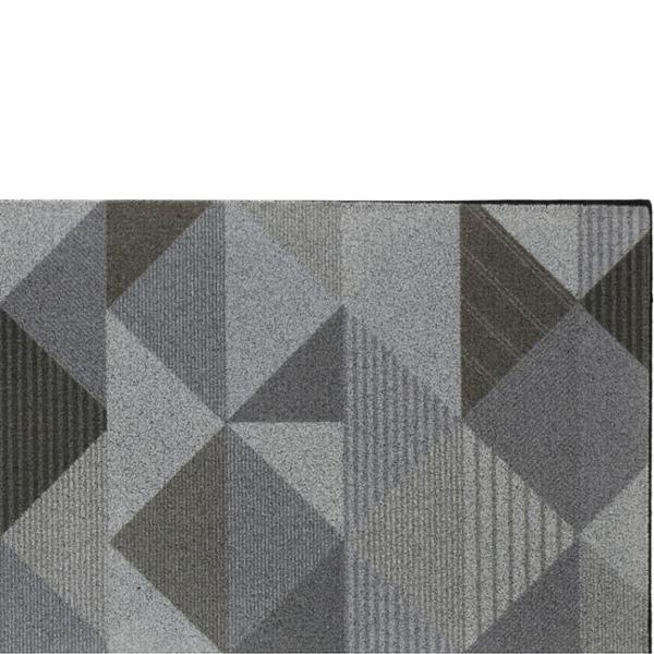 TAPETE DE ENTRADA GEO TRIANGLES MULTICOLOR 40 X 60 CM | The Home Depot ...