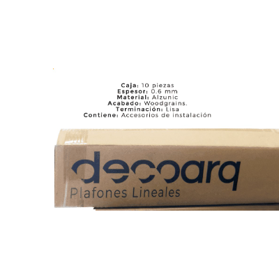 PLAFONES LINEALES, CUBRE 1M2 + ACCESORIO DE INSTALCION | The Home Depot ...