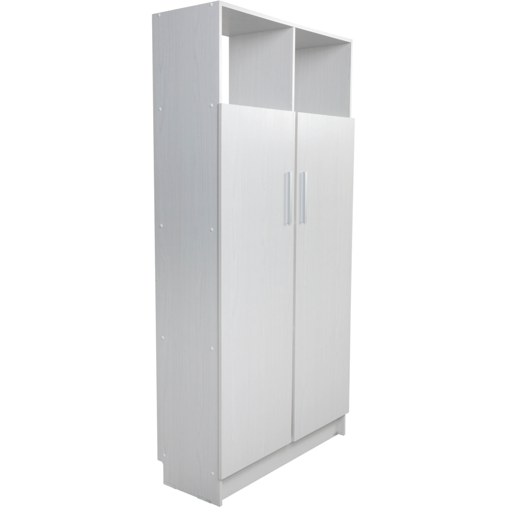 GABINETE MULTIUSOS DE AGLOMERADO 1.60 M X 80 X 29 CM BLANCO | The Home ...