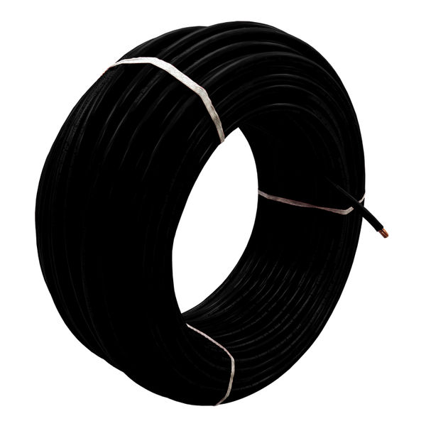 CABLE THW 6 AWG NEGRO 100 M CONDULAC | The Home Depot México
