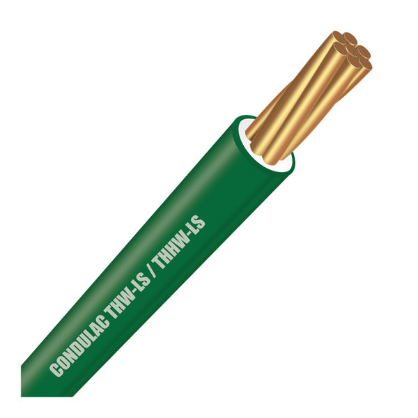 CABLE THW 8 AWG VERDE 100 M CONDULAC | The Home Depot México