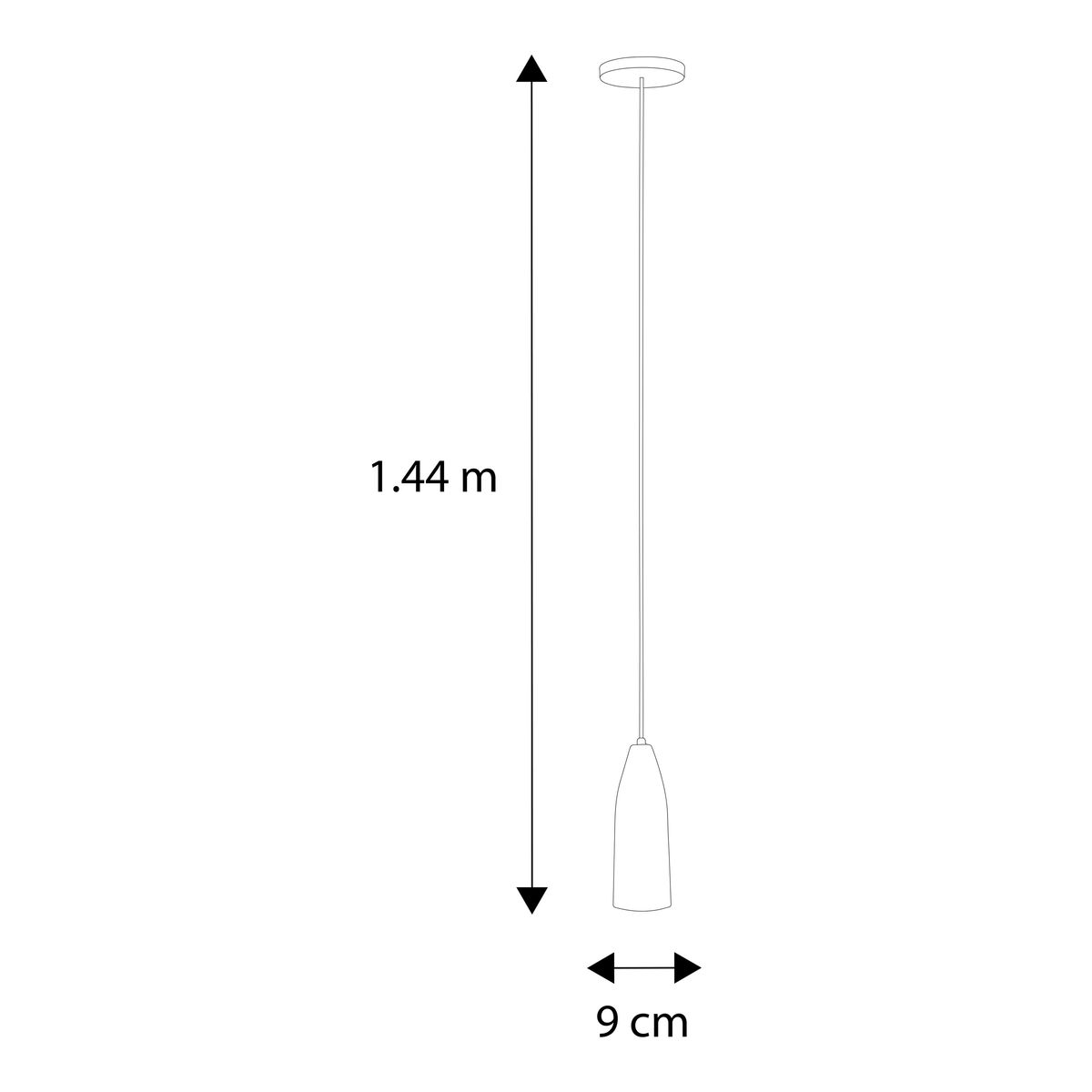 LAMPARA DECORATIVA COLGANTE MAXXI 8057 COLOR CROMADO DETALLES NEGROS ...