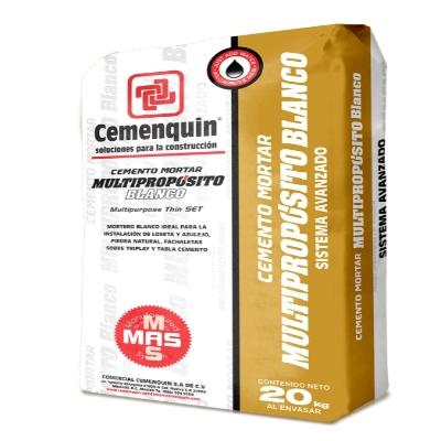 CEMENTO MORTAR MULTIPROPOSITO BLANCO 20 KG | The Home Depot México
