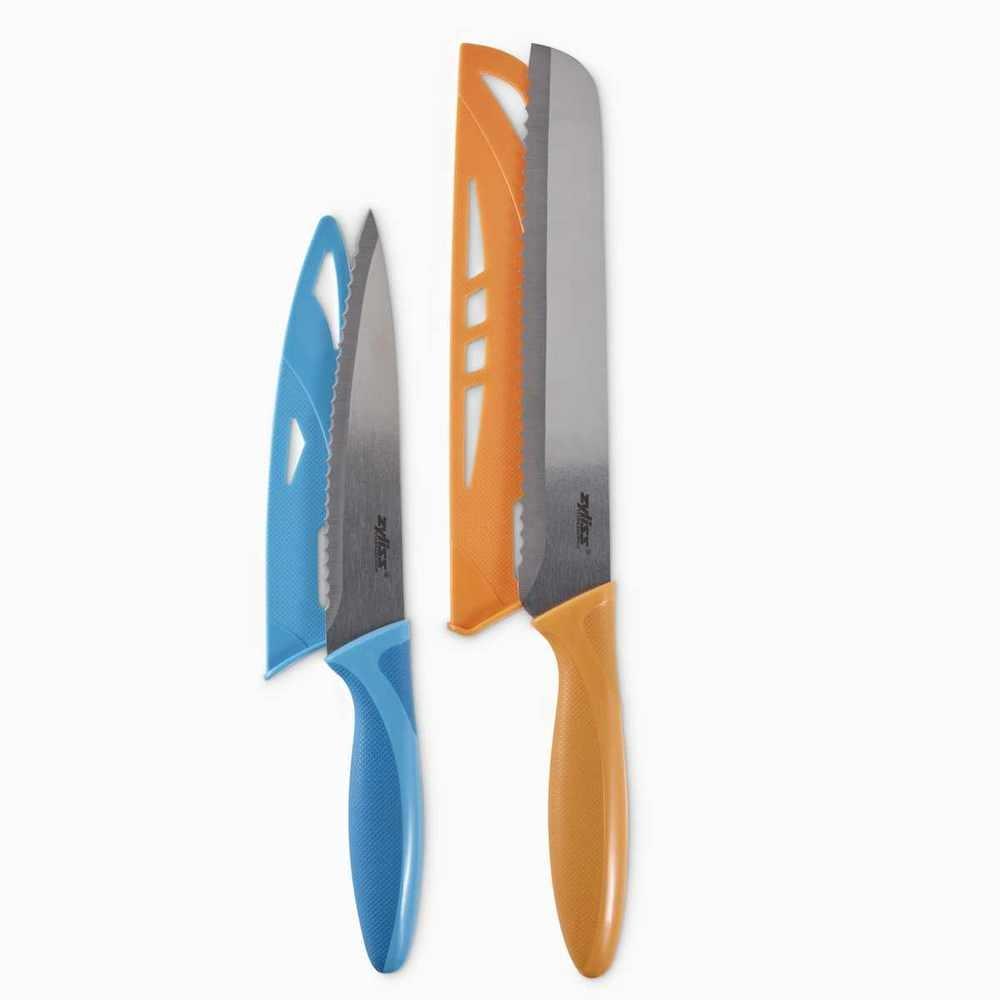 2 CUCHILLOS CLASSIC CON FUNDA ACERO, ZYLISS | The Home Depot México ...