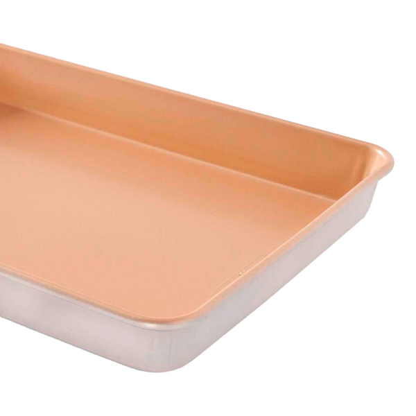 MOLDE RECTANGULAR DE ALUMINIO 43.5 X 31 X 6.3 CM | The Home Depot México
