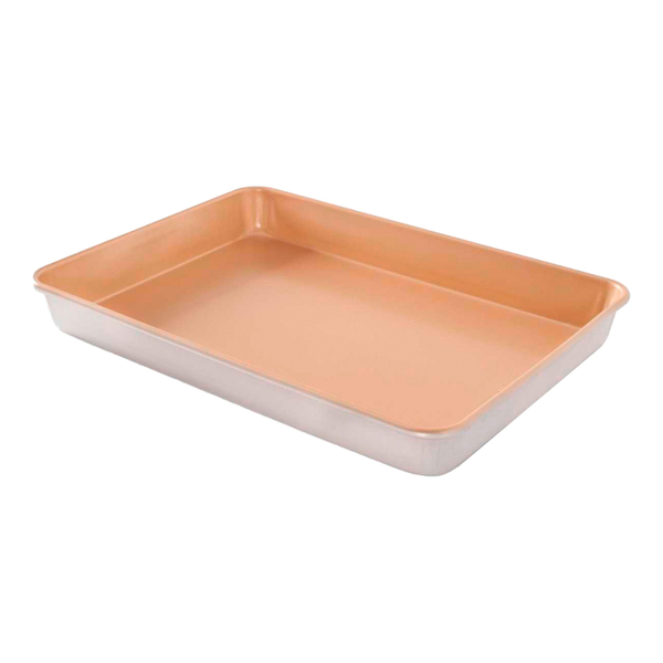 MOLDE RECTANGULAR DE ALUMINIO 43.5 X 31 X 6.3 CM | The Home Depot México
