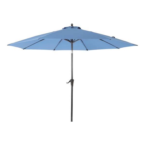 SOMBRILLA AZUL 2.43 X 2.70 M DE POLIÉSTER | The Home Depot México