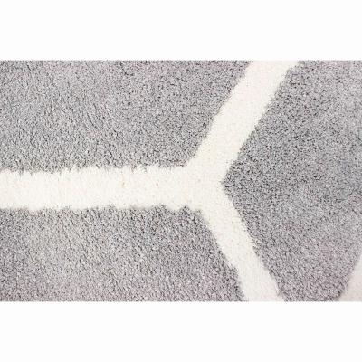 TAPETE DECORATIVO SUPREME GEOMETRICO GRIS 120X170 CM | The Home Depot ...