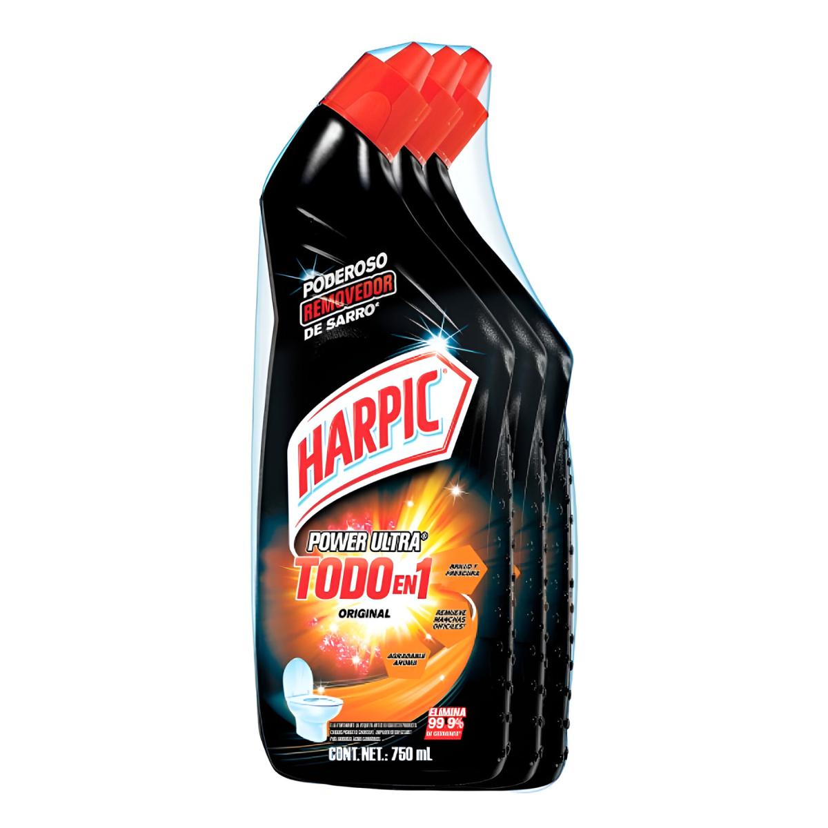 HARPIC POWER ULTRA ORIGINAL PARA BAÑOS, 750ML | The Home Depot México