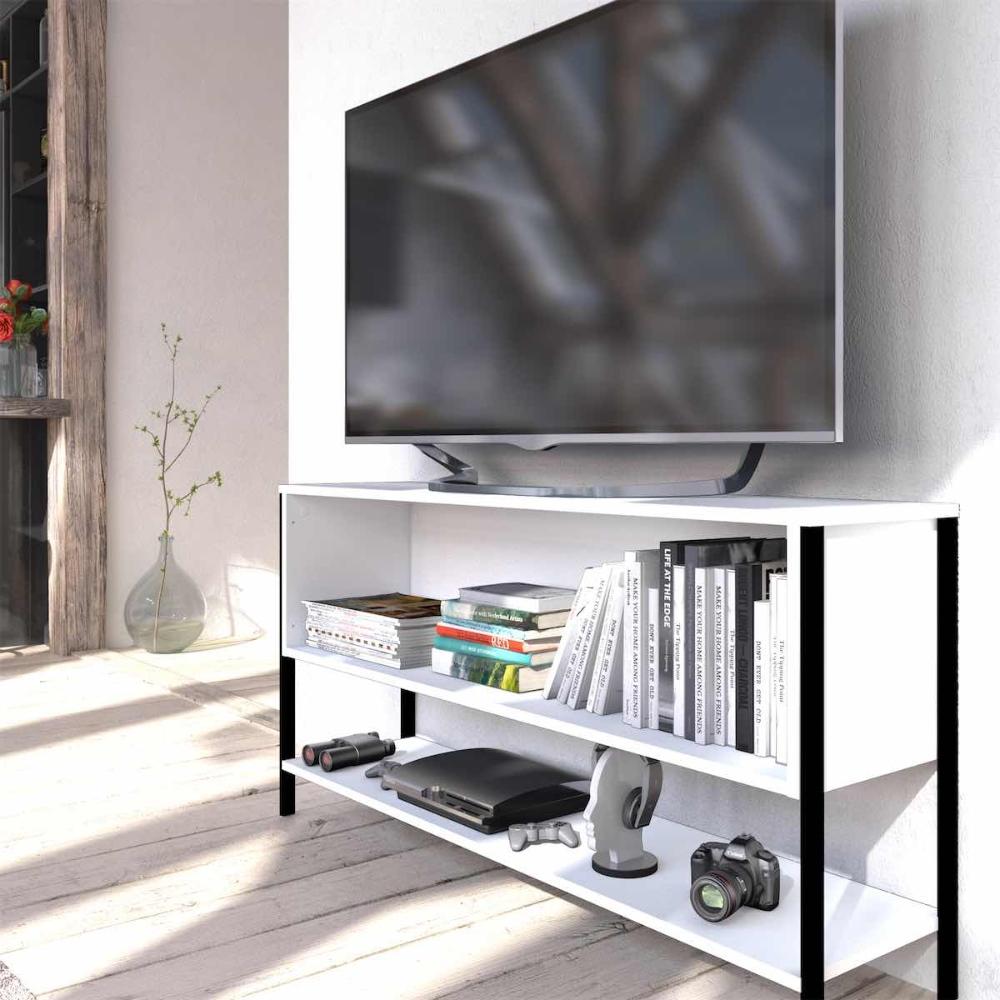 PLAYCON ESTANTE ORGANIZADOR MULTIFUNCIONAL 3 NIVELES 122X61 CM (BLANCO ...