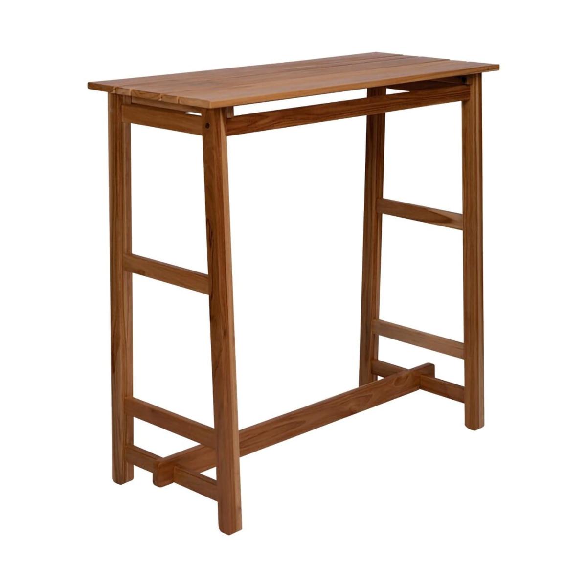 MESA ALTA RECTANGULAR DE TECA | The Home Depot México - Ventas a ...