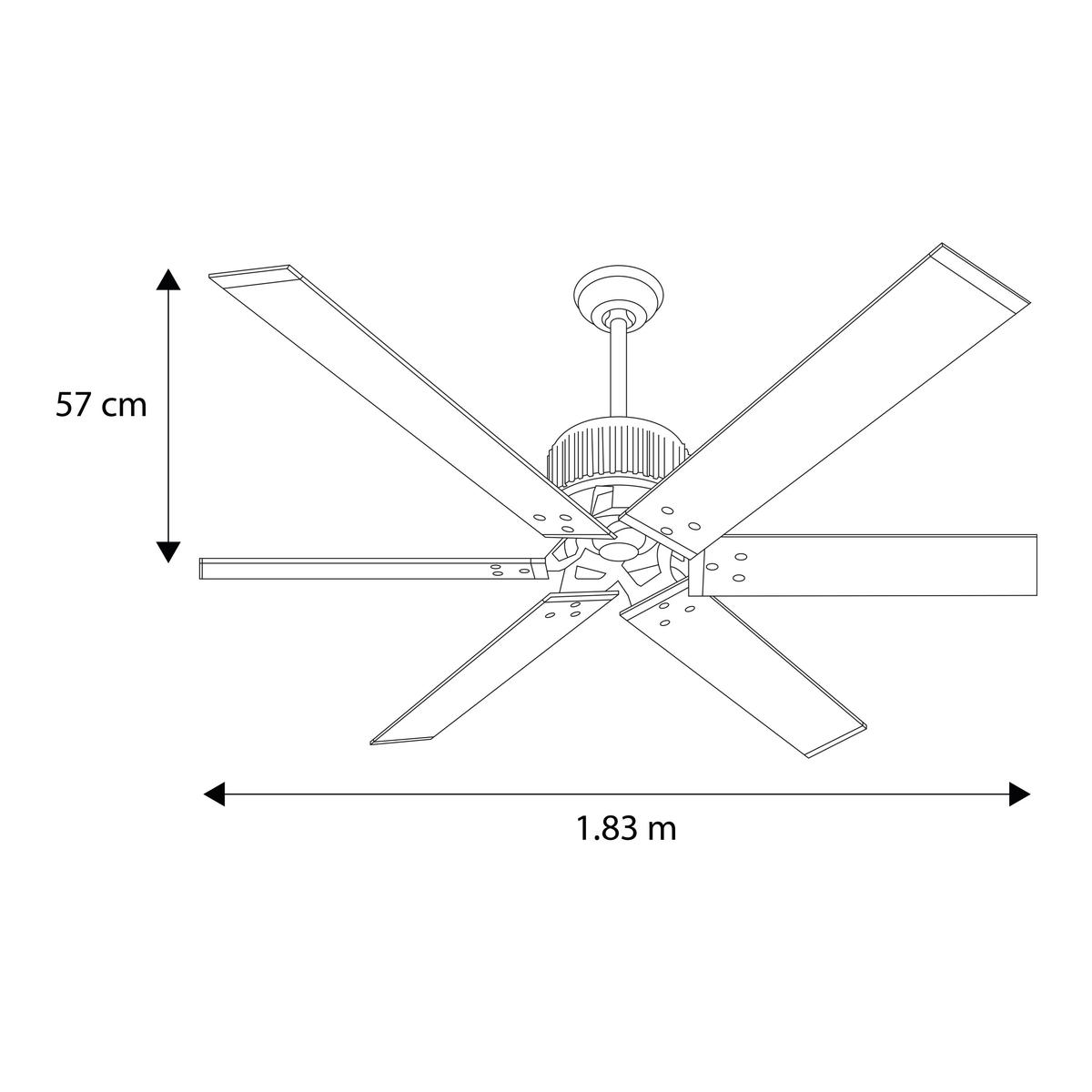 VENTILADOR DE TECHO HFC 72 PULGADAS | The Home Depot México