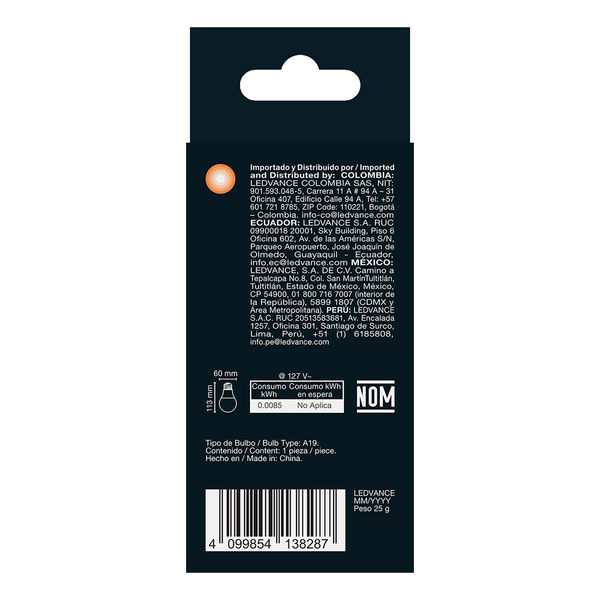 FOCO LED A19 ATENUABLE 8.5W (60W) LUZ FRIA | The Home Depot México