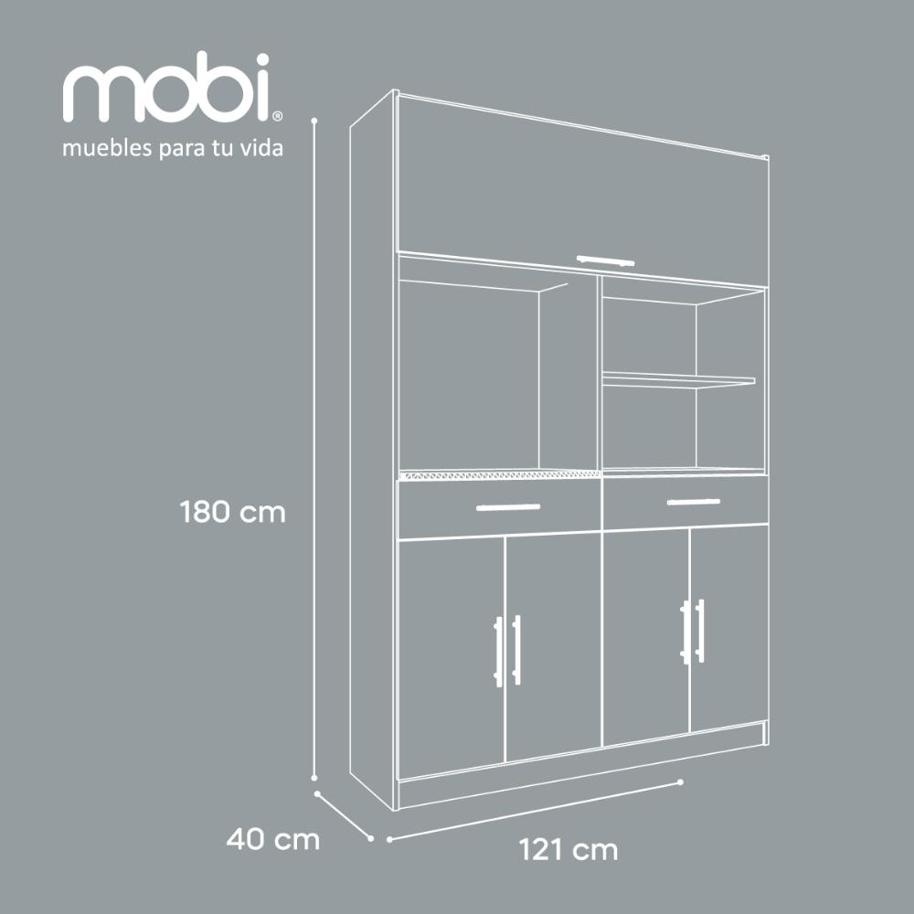 ALACENA 121CM PRAGA FRESNO | The Home Depot México