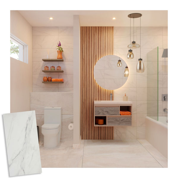 AZULEJO CERÁMICO STELLA BIANCO 31 X 61 CM CAJA CON 1.51 M2 | The Home ...