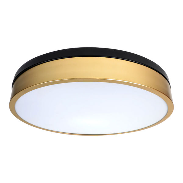 LAMPARA DE TECHO LED 6 X 35 CM DORADO