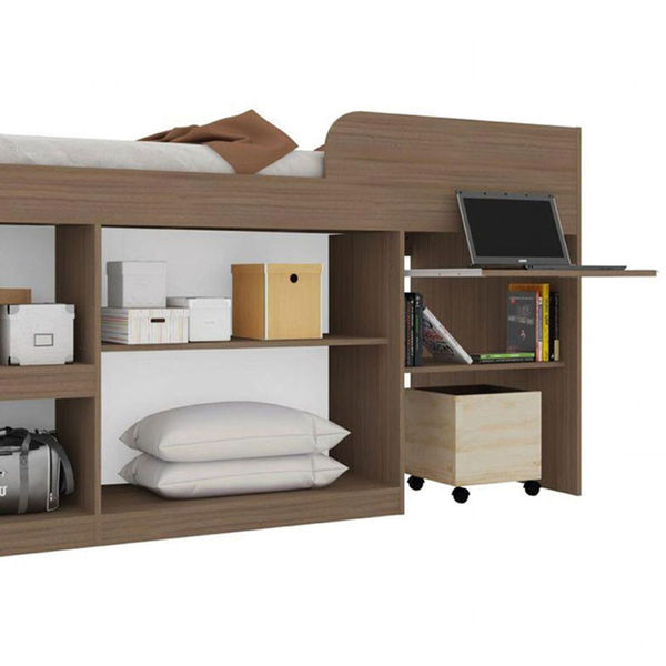 Litera Individual Base Con Escritorio | The Home Depot México