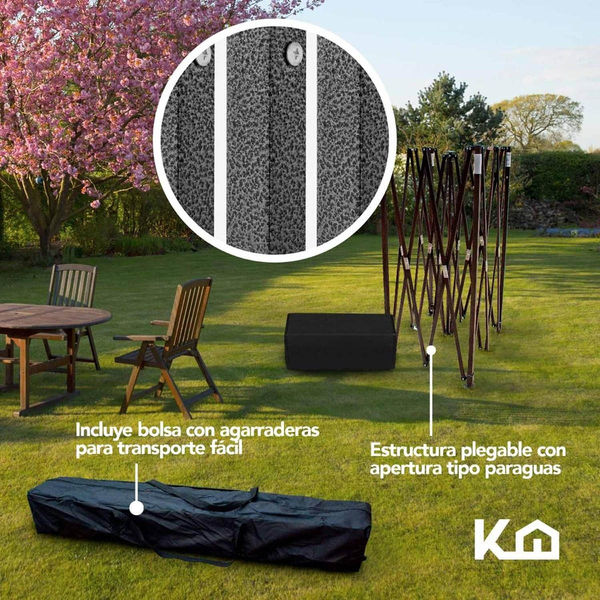 Toldo Negro Plegable 2x2M Con Bolsa | The Home Depot México