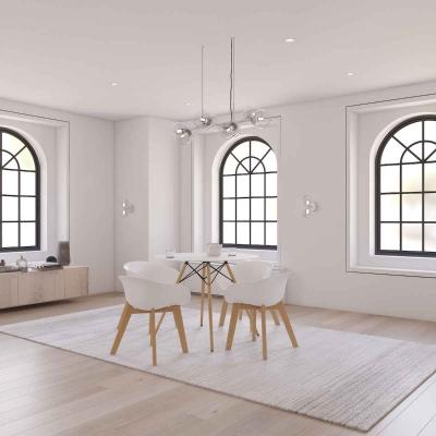 COMEDOR REDONDO PARA 4 PERSONAS, MODERNO EAMES GENOVA MIDTOWN CONCEPT ...