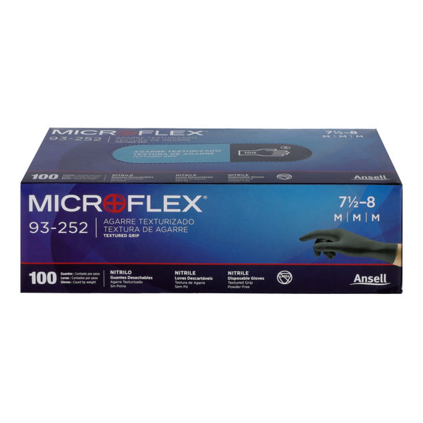 CAJA DE 100 GUANTES MEDIANOS DE NITRILO DESECHABLES PARA USO RUDO | The ...