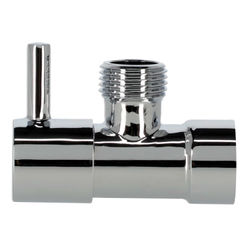 LLAVE DE CONTROL ANGULAR DE SALIDA DOBLE 1/2 PULGADA PLATA URREA | The ...