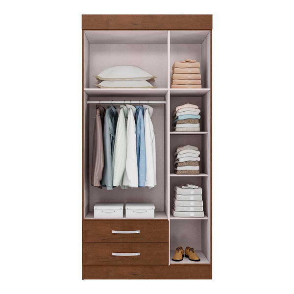 Ropero Con Puertas Y Cajones KingsHouse | The Home Depot México