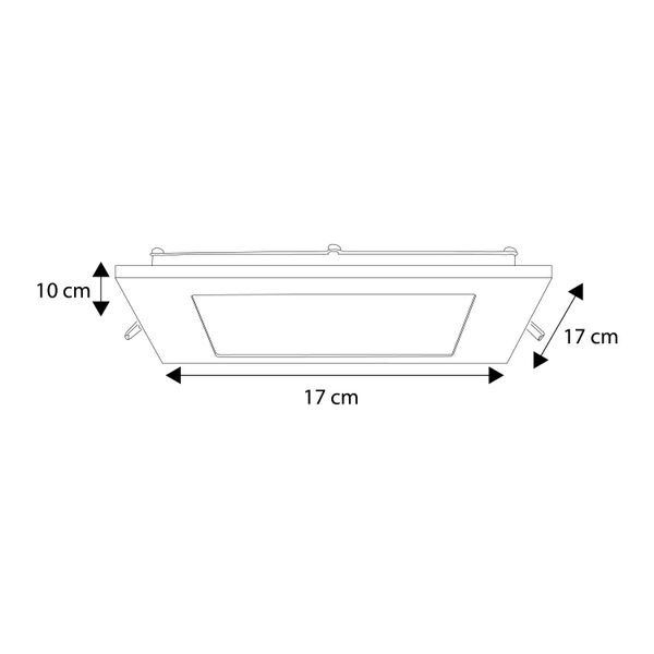 LÁMPARA DE TECHO PLAFÓN DE 6 PULGADAS BLANCO 4 PIEZAS | The Home Depot ...