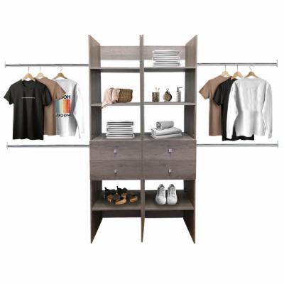 CLOSET VERONA 2 CAJONERAS PREMIUM AJUSTABLE LOMBARDIA | The Home Depot ...