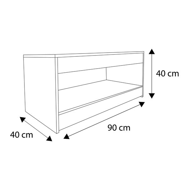 MESA DE CENTRO EASY NEGRO MATE/LOMBARDIA | The Home Depot México