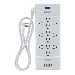 MULTICONTACTO CON TRES ENTRADAS Y USB 18 X 6 X 13 CM | The Home Depot ...