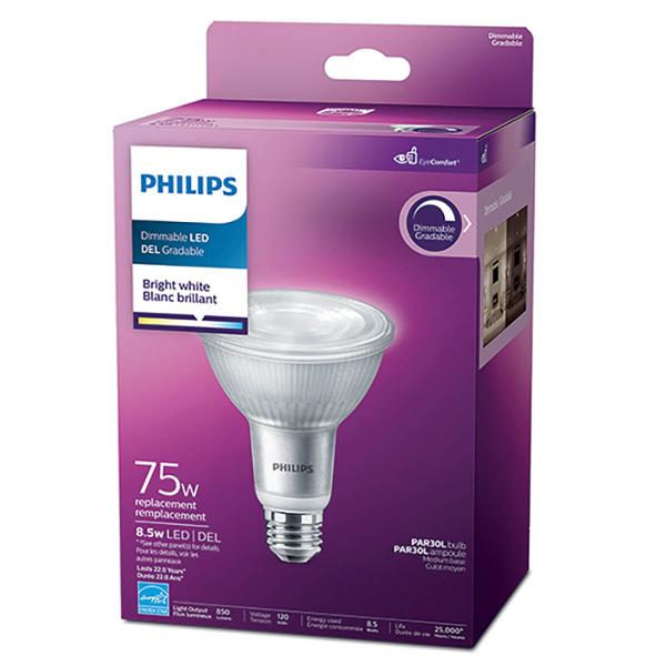 FOCO PHILIPS LED PAR 30 DIMEABLE 8.5W | The Home Depot México