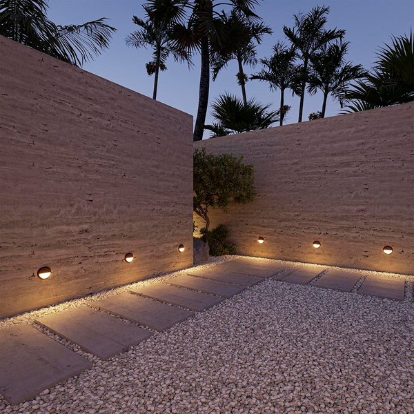 LÁMPARA DE SOBREPONER EN MURO TIPO ARBOTANTE 15 X 2.8 CM 1 LUZ NEGRO ...