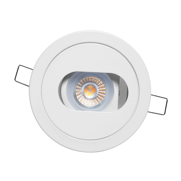 LÁMPARA DE EMPOTRAR EN TECHO TIPO DOWNLIGHT 6.2 X 10.7 CM 1 LUZ BLANCO LUZ CÁLIDA | The Home ...
