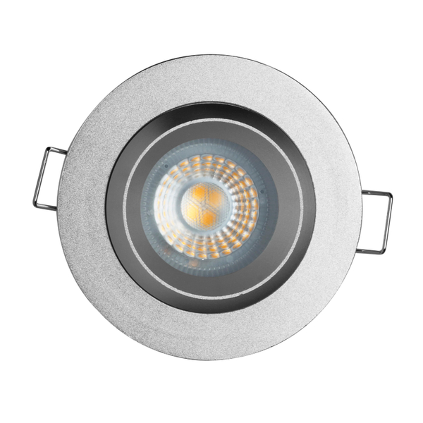 LÁMPARA DE EMPOTRAR EN TECHO TIPO DOWNLIGHT 6 X 7.8 CM 1 LUZ ALUMINIO LUZ NEUTRA | The Home ...