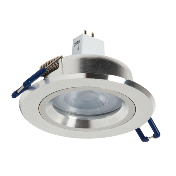 LÁMPARA DE EMPOTRAR EN TECHO TIPO DOWNLIGHT 6 X 7.8 CM 1 LUZ ALUMINIO LUZ NEUTRA | The Home ...