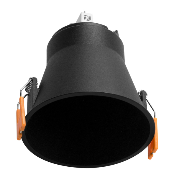 LÁMPARA DE EMPOTRAR EN TECHO TIPO DOWNLIGHT 12.5 X 10.5 CM 1 LUZ NEGRO LUZ NEUTRA | The Home ...