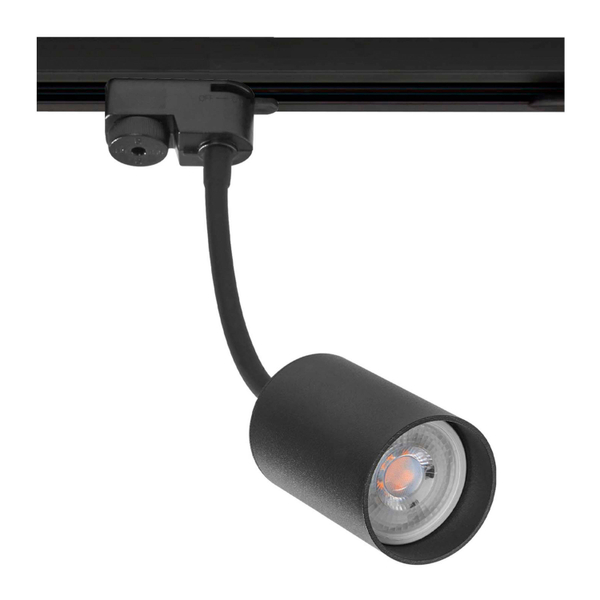 KIT DE 3 LÁMPARAS DE USO EN RIEL EN TECHO TIPO SPOT 31 X 5.6 CM 1 LUZ ...