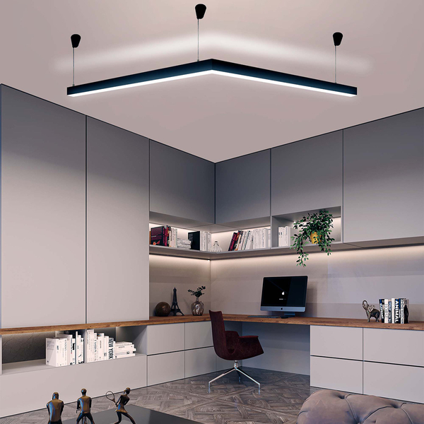 CONECTOR PARA DUPLO INTERCONECTABLE 22.6 X 9.4 CM 1 LUZ NEGRO LUZ ...