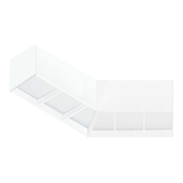 CONECTOR PARA DUPLO INTERCONECTABLE 5.5 X 32.8 CM 1 LUZ BLANCO LUZ ...