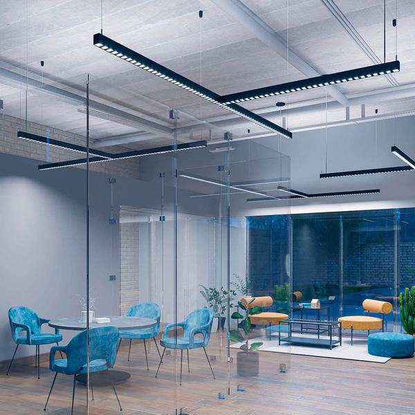 CONECTOR PARA DÚO INTERCONECTABLE 5.5 X 16.8 X 16.4 CM 1 LUZ NEGRO LUZ ...