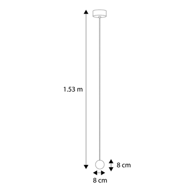 LÁMPARA COLGANTE LED NEGRO | The Home Depot México