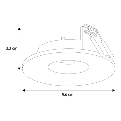 MARCO FIJO EMPOTRABLE BLANCO | The Home Depot México