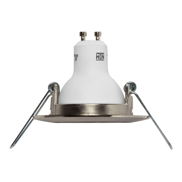 LÁMPARA DE EMPOTRAR EN TECHO TIPO DOWNLIGHT 5.8 X 7.5 CM 1 LUZ SATÍN LUZ CÁLIDA | The Home Depot ...